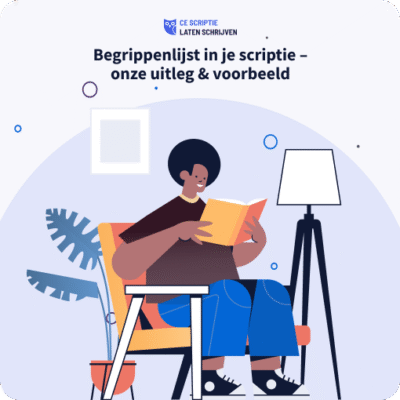 Begrippenlijst scriptie voorbeeld | Hoe stel je een begrippenlijst op?